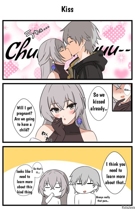 Trailblazer Caelus And Bronya Rand Honkai And 1 More Drawn By Kulo