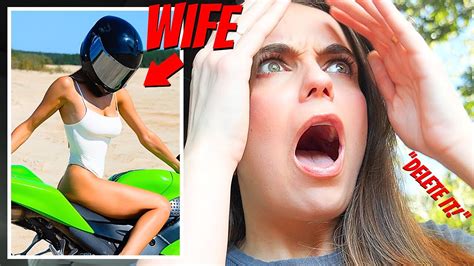 Exposing My Wife Online Prank She Had No Idea Youtube