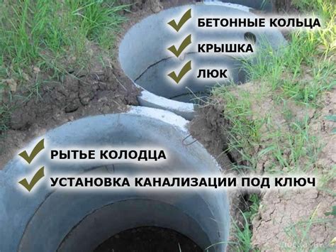 Дачная канализация без откачки с установкой септик цена под ключ