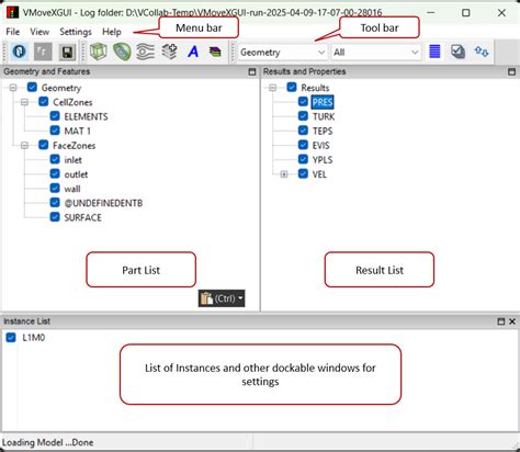Graphical User Interfacegui — Vcollab Document Documentation