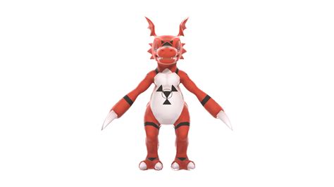 Guilmon Digimon Super Rumble Model Download By Wargrey Sama On Deviantart