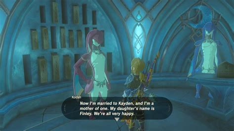 Zora Who Remember Link In Botw R Tearsofthekingdom