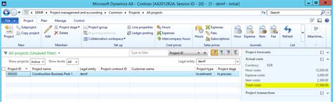 Fixed Asset Statement Dynamics 365fo Ax Finance And Controlling
