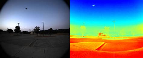 Combining Visible And Infrared Spectrum Imagery Using Machine Learning For Small Unmanned Aerial