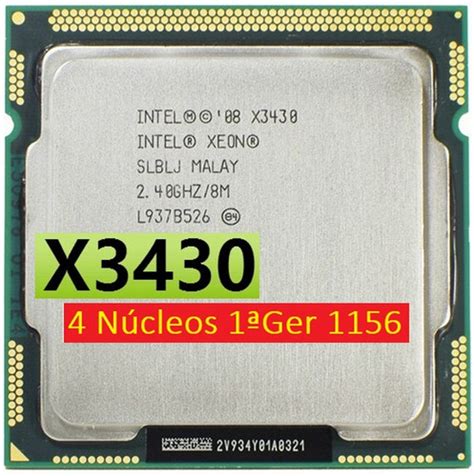 Processador Intel Xeon X3430 - PC Distribuidora
