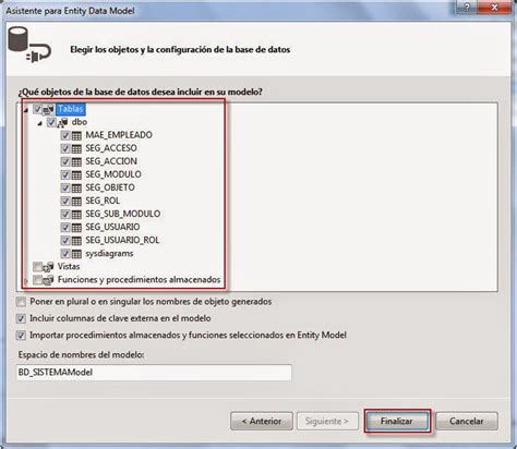 Database First Entity Data Model Primera Parte Modelo De Datos