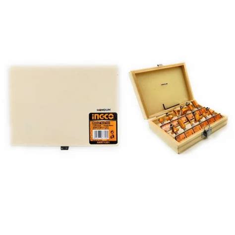 Ingco 12 Pcs Multi Shapes Router Trimmer Bit Set 8mm At Rs 1599 00 Piece राउटर बिट सेट In