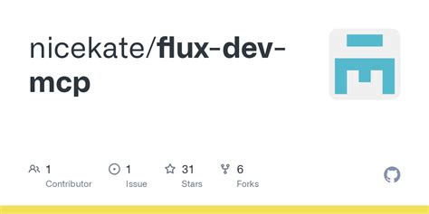 GitHub Nicekate Flux Dev Mcp