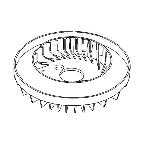 596832 Briggs And Stratton Fan Flywheel Briggs Parts
