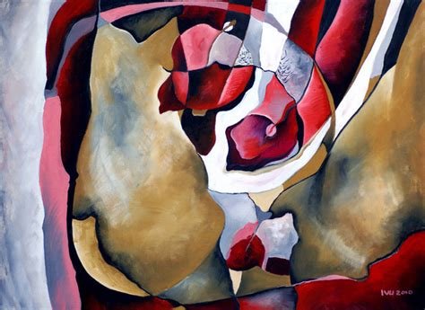 SEXUAL APHORISM ORIGINAL OIL PAINTING ON CANVAS Oil Painting By Justineivu Justineivu