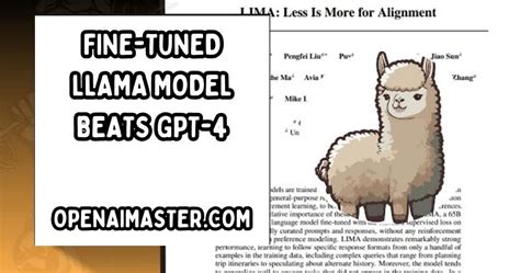 Fine Tuned Llama Model Beats Gpt 4