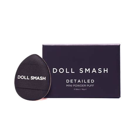 Detailed Mini Powder Puff Set Of 10 By Doll Smash Cosmetics A