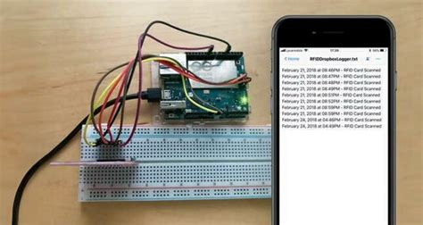 Rfid Attendance Tracker Employee Clocking System Arduino Project