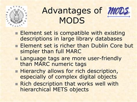 PPT Rich Descriptive Metadata In XML MODS As A Metadata Scheme PowerPoint Presentation ID