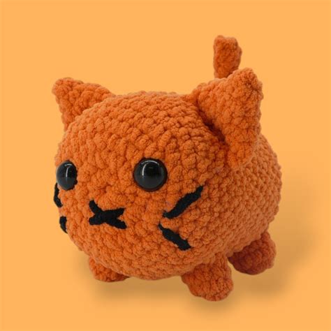 Crochet Cat Kit Tracy The Loaf Cat Okey Dokeys