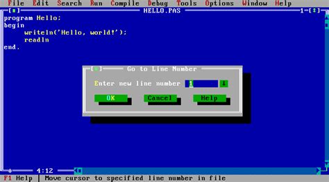 Ui Museum Turbo Pascal 71