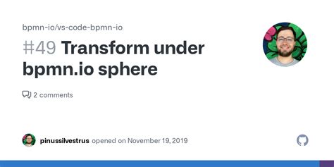 transform under sphere · issue 49 · bpmn io vs code bpmn io