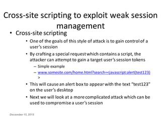 Secure Session Management PDF Web Development Internet