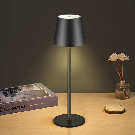 Cosylux Portable Cordless Small Table Lamp Color And Brightness Dimmable