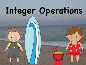 Integer Operations By ELIZABETH ALLOCCO TPT