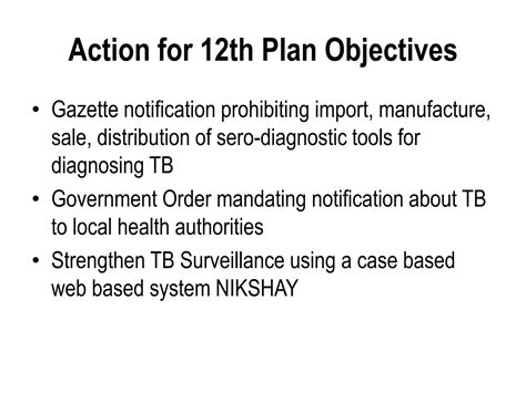 Revised National Tuberculosis Control Program Pptx