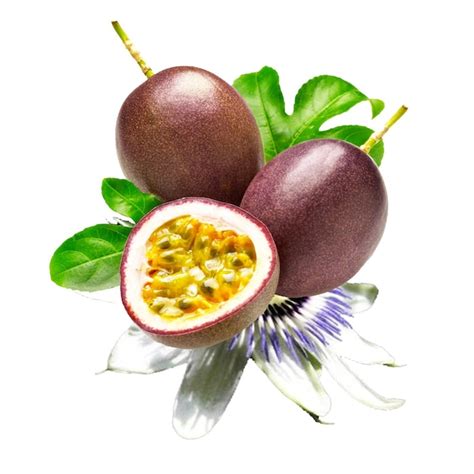 Premium Photo Passion Fruits Are Round Or Oval And Range From A Width