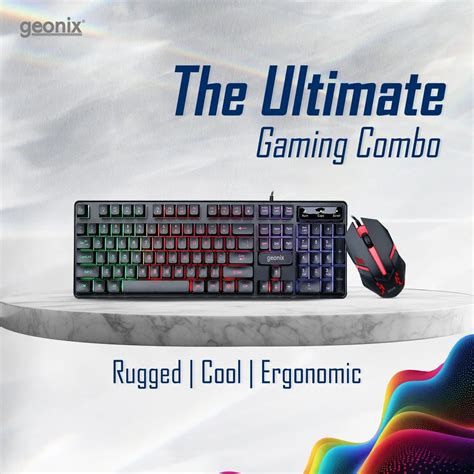Geonix Cruiser Cx2 Gaming Keyboard And Mouse Combo At Best Price In New Delhi