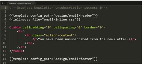 inline css email template williamson