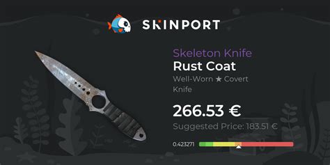 Skeleton Knife Rust Coat Well Worn Counter Strike 2 Skinport