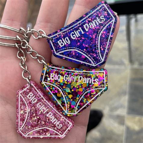 Big Girl Pants Keyring