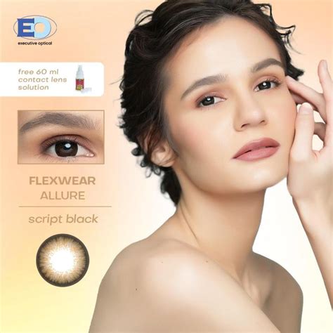 EO Flexwear Allure Graded Colored Contact Lens With Free Solution