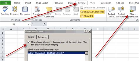 Share And Unshare Workbooks AuditExcel Co Za Worksheets Library