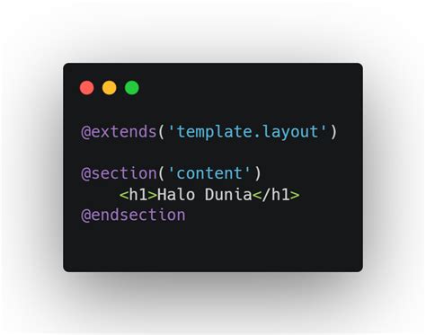 Belajar Laravel 8 5 Tampilan Pada Laravel Dunia Coding