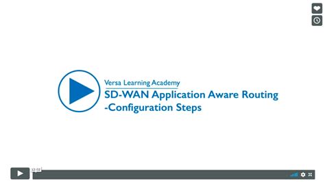 Sd Wan Academy Versa Networks