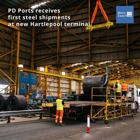 Uk Pdports Steel Shipments Port Terminal Hartlepool Metal Expert