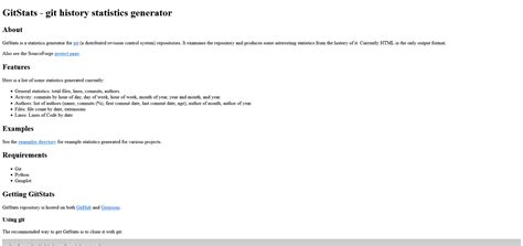 gitstats an in depth review of its features and benefits