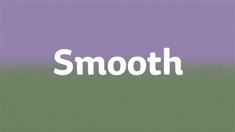 Smooth On Behance