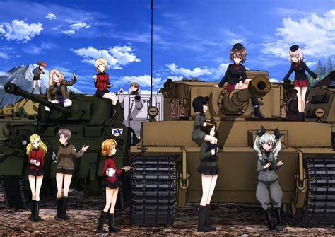 Girls Und Panzer Saunders Wallpaper