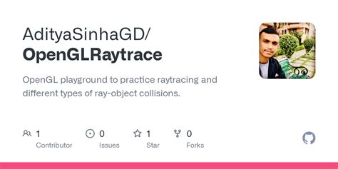 Github Adityasinhagd Openglraytrace Opengl Playground To Practice Raytracing And Different