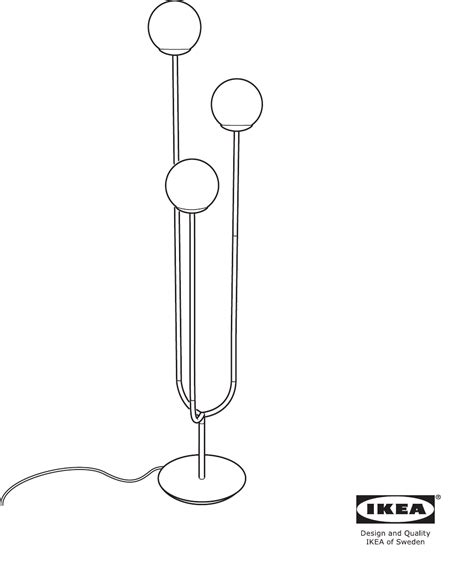 Handleiding Ikea Simrishamn Lamp