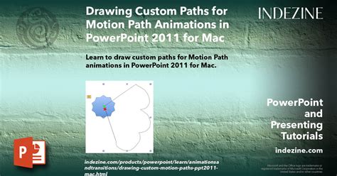 Drawing Custom Paths For Motion Path Animations In PowerPoint 2011 For Mac