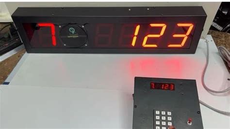 Token Display System Restaurant Token Number Display Manufacturer From Chennai