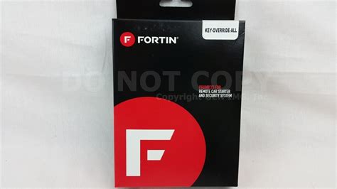 Fortin Key Override All Multi Vehicle Encrypted Key Transponder