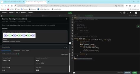 Mathan K On Linkedin 100daysofcode Geeksforgeeks Leetcode
