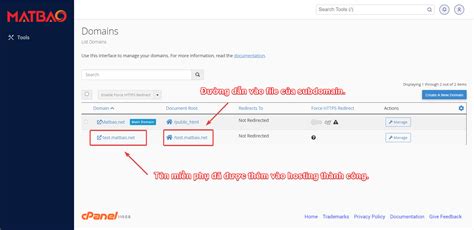 Hướng Dẫn Thêm Addon Domain Sub Domain Alias Domain Trên Cpanel Mới Nhất 2023 Trung Tâm Hỗ
