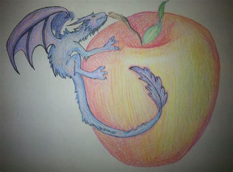 Apple Dragon By Cactusrx On Deviantart