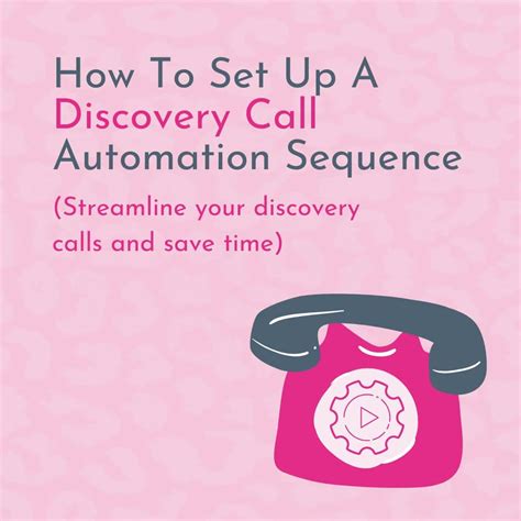 How To Set Up A Discovery Call Automation Sequence Crisp Marketing And Communications