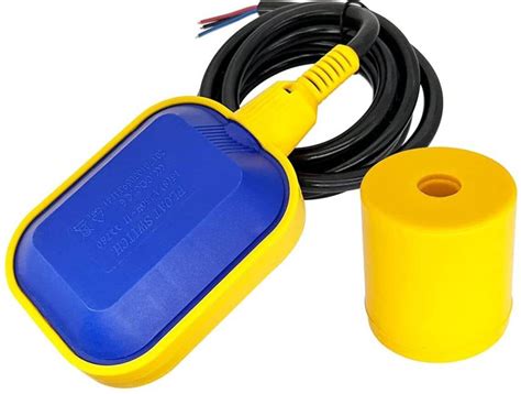 Parijata 2m Cable Float Switch Water Level Controller For Tank Pump Water Tank 24v Dc Wired