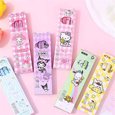 Sanrio Hello Kitty Gel Pen Set Of 4 Kawaii Pen Shop