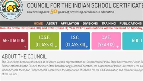 Cisce Org Results Icse Isc Exam Results To Be Declared On May India News Zee News